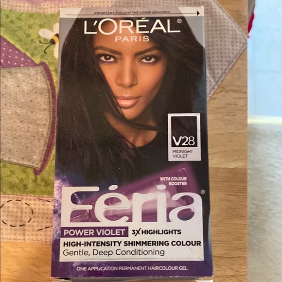 L'Oreal | Hair | Loreal Paris Feria V28 Midnight Violet Hair Color ...